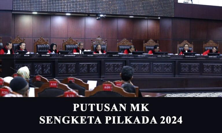 Putusan MK, Berikut 24 Daerah yang Harus Lakukan Pemungutan Suara Ulang!